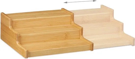 5Five® Organizér na koření, schůdky, 3 patra, vysunovací, STEPS