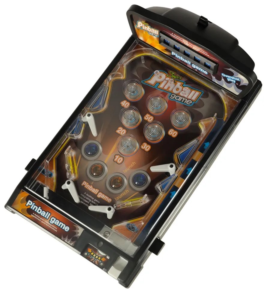 Creative Corner Arkádový herní stůl Pinball flipper se světly a hudbou