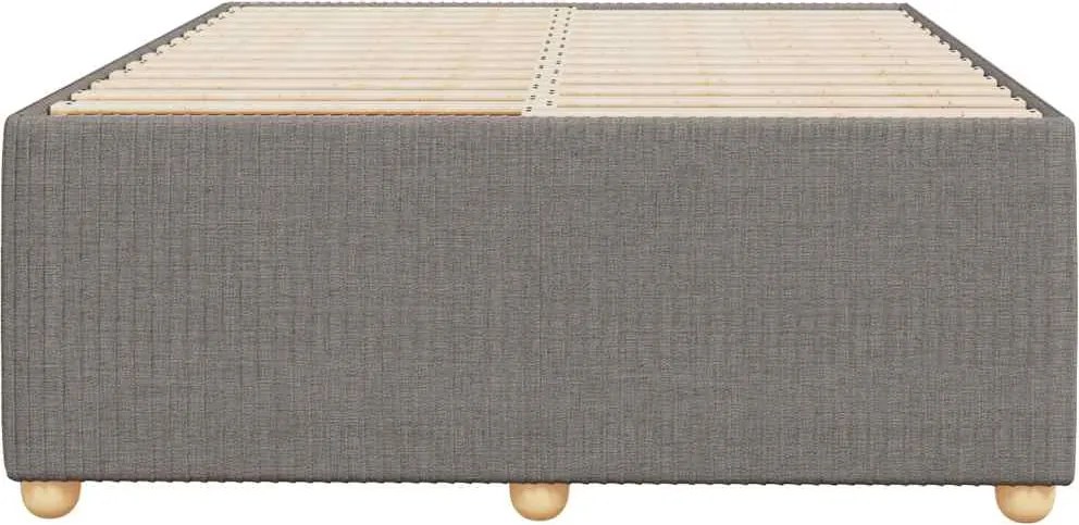 Rám postele bez matrace taupe 120 x 200 cm textil 3284932