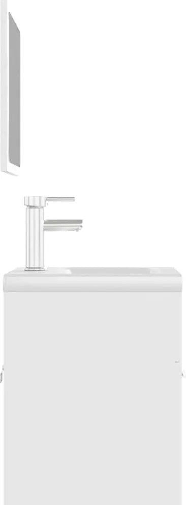 Set koupelnového nábytku bílý dřevotříska 3071306