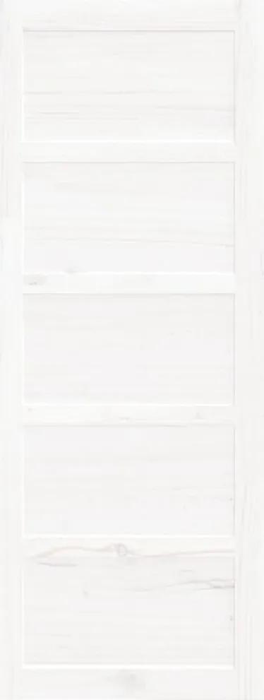 vidaXL Posuvné dveře 80 x 1,8 x 204,5 cm masivní borové dřevo [824614] Barva: Přírodní