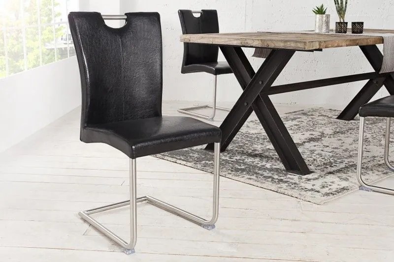 Deflee židle BUFFALO BLACK ZDL36476  45 x 95 x 60 cm