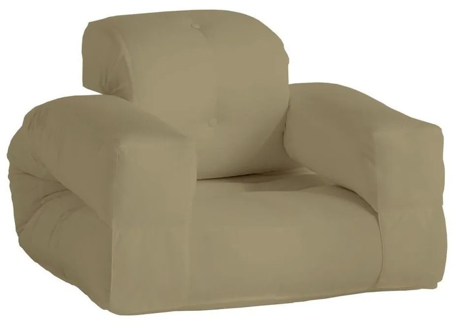 Béžové rozkládací křesílko vhodné do exteriéru Karup Design Design OUT™ Hippo Beige