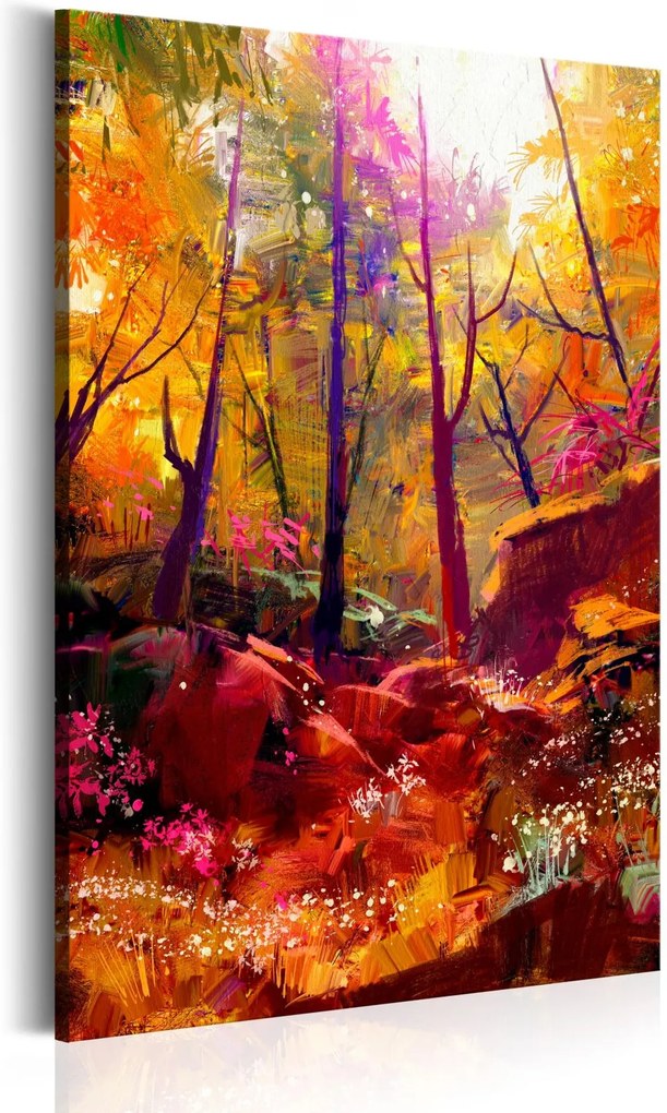 Obraz - Painted Forest 80x120