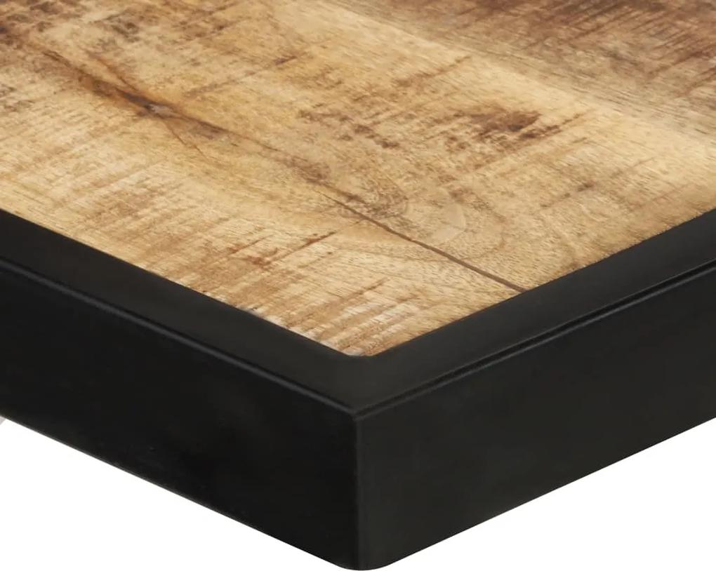 vidaXL Jídelní stůl 200 cm hrubé mangovníkové dřevo [320697]