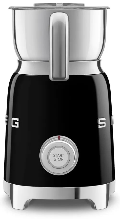 Černý elektrický šlehač mléka Retro Style – SMEG