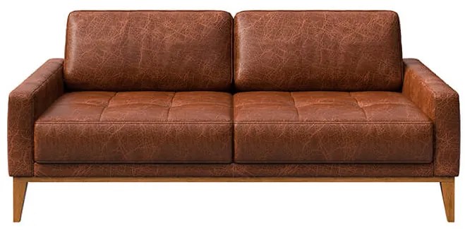 Pohovka dvoumístná musso tufted 173 cm cognac MUZZA