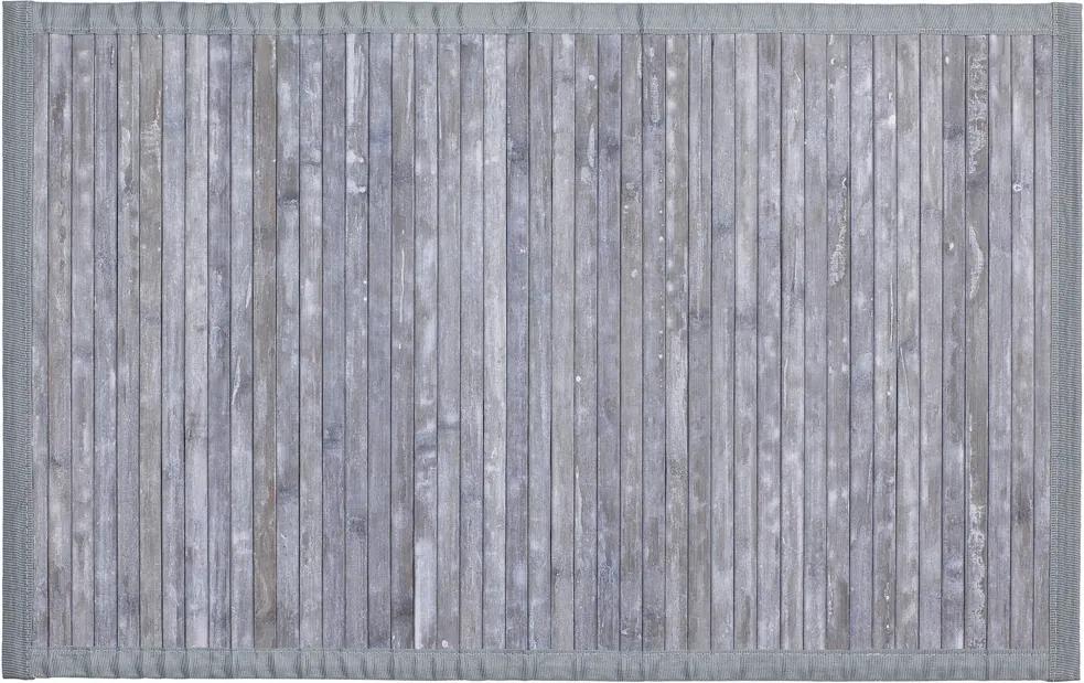 Protiskluzová podložka pro koupelny Bamboo, 80 x 50 cm, WENKO