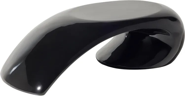 Černý laminátový konferenční stolek - ELATUS