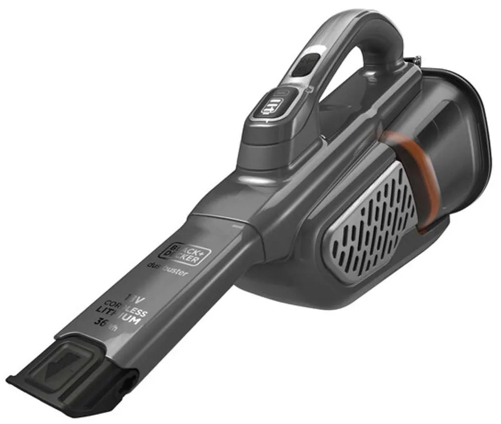 BLACK+DECKER Úklid - 18V AKU ruční vysavač, titanová/černá BHHV520JF-QW