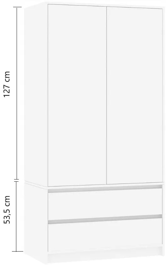 Dětská šatní skříň B9 - MINI ZOO