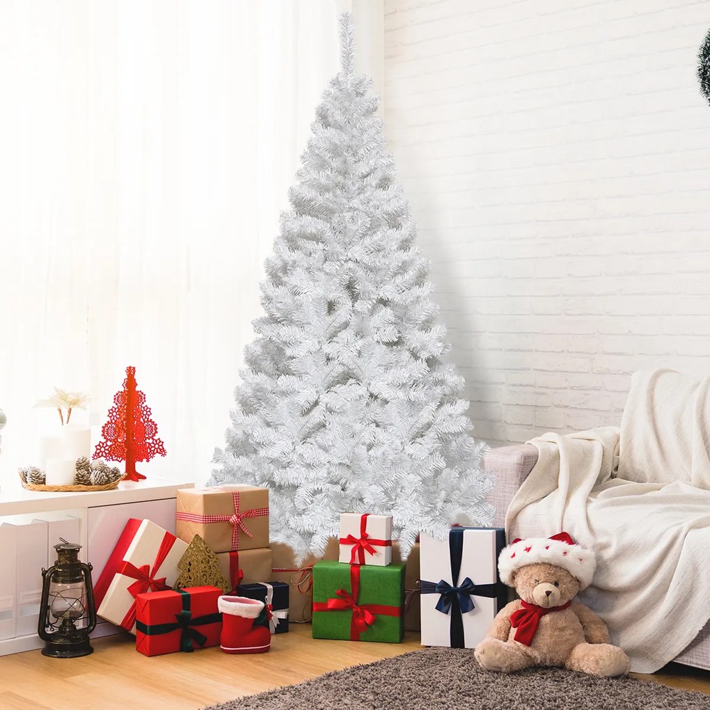 Costway Christmas Tree Umělý vánoční stromek s kovovým stojanem