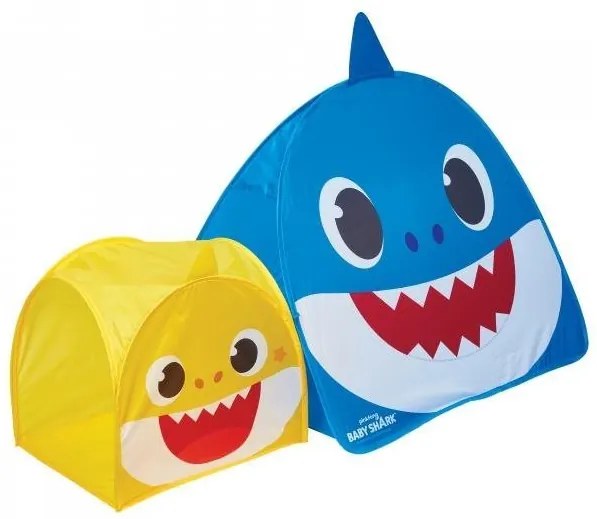 Dětský stan moose toys baby shark dětský pop up stan s tunelem