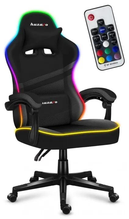 Gamer szék HUZARO FORCE 4.4 RGB Black