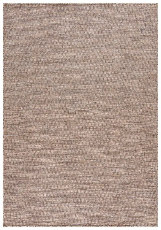 Kusový koberec venkovní VERANDA 6365A Sisalový hnědý Rozměr: 200x200 cm