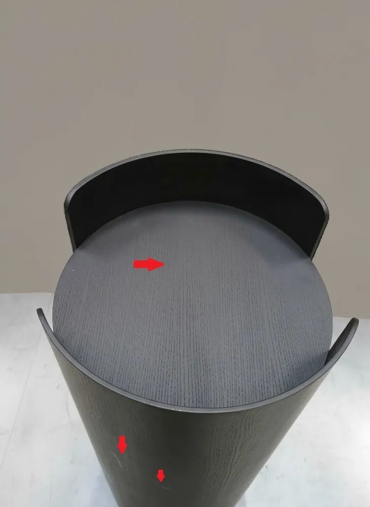Škrabadlo pro kočky Torre Ash Black M - II.jakost – MiaCara