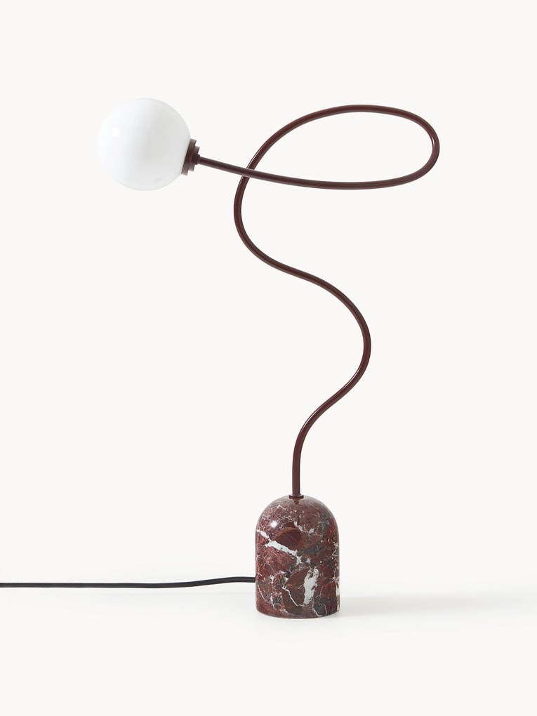 Stolní lampa's mramorovou podstavou Alina