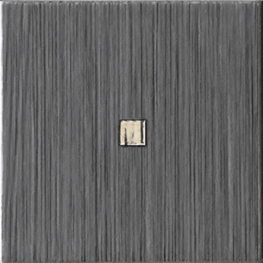 Dekor Imola Blown antracit 10x10 cm, mat BLOWN10N1