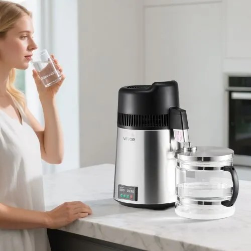 Destilátor vody, 6l 6,057 l VEVOR
