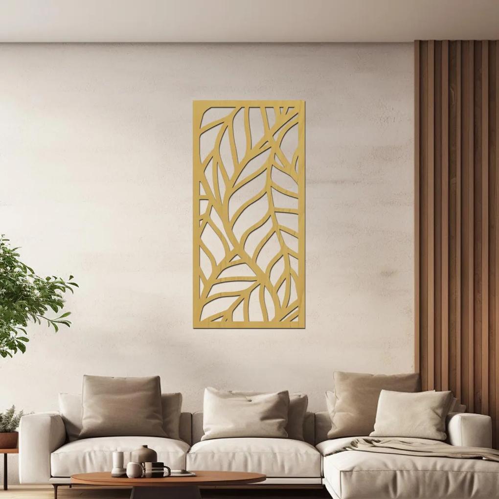 dřevo života Dekorační panel LEAF Rozměry (cm): 30x60, Barevný vzor: Šedá