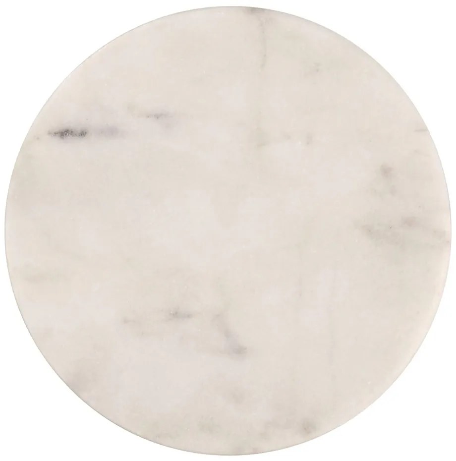 MARBLE Mramorový podtácek - bílá
