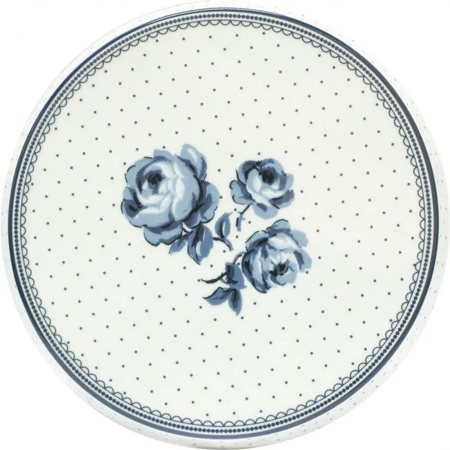 Creative Tops Katie Alice Vintage Indigo Porcelánový talíř na dort 25 cm