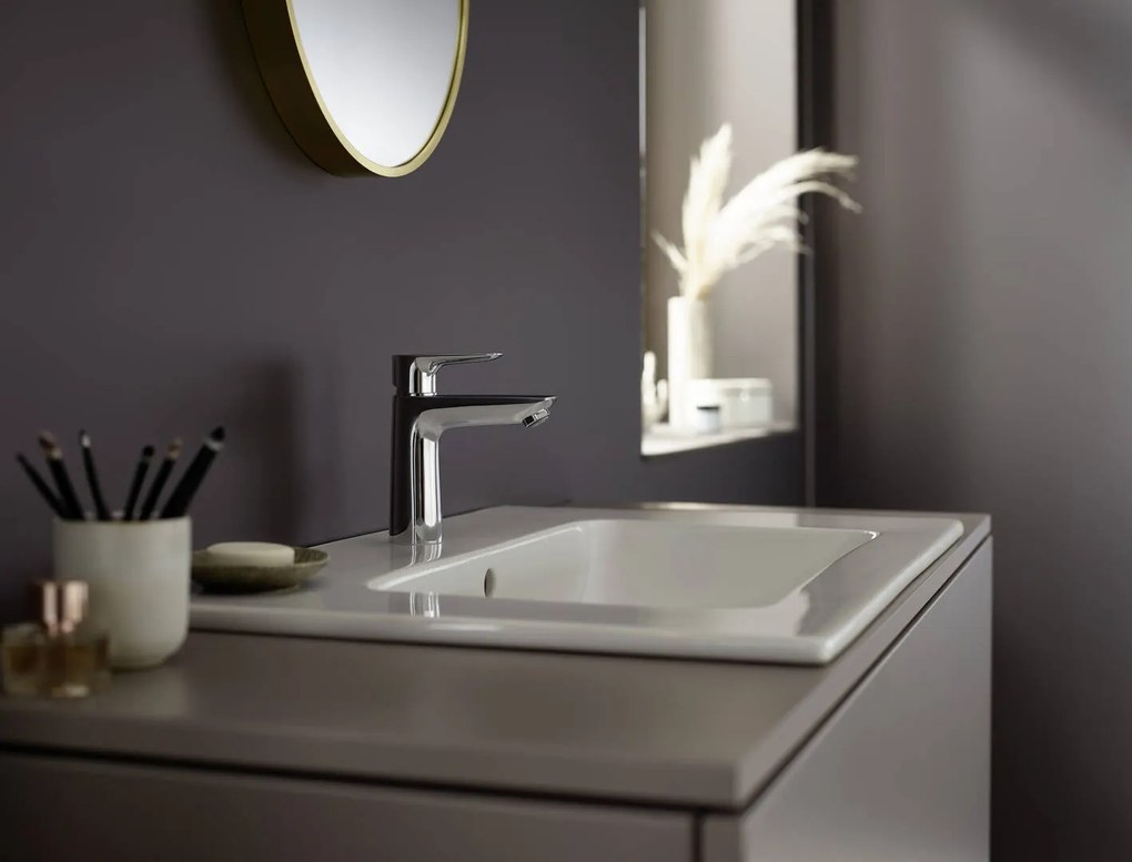 Hansgrohe Talis E, umyvadlová baterie 110 bez odtokové soupravy, chromová, 71712000
