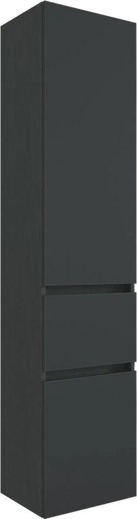 XXXLutz VYSOKÁ SKŘÍŇ, šedá, barvy grafitu, 40/185/35 cm Held - Online Only koupelnové skříňky - 000307010008
