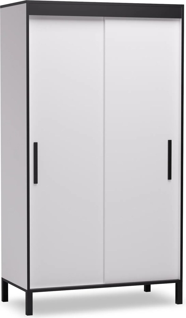 ADRK Furniture Posuvná skříň BRIG 120 SW-BRI-120-W
