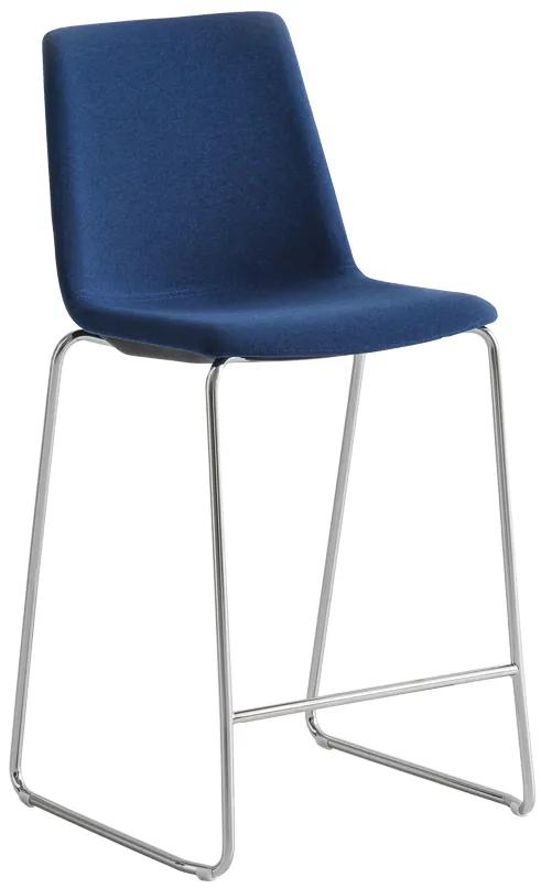 GABER - Barová židle AKAMI ST čalouněná, nízká