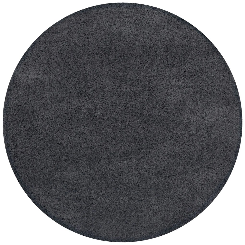 Flair Rugs koberce Kusový koberec Snuggle Grey kruh - 133x133 (průměr) kruh cm