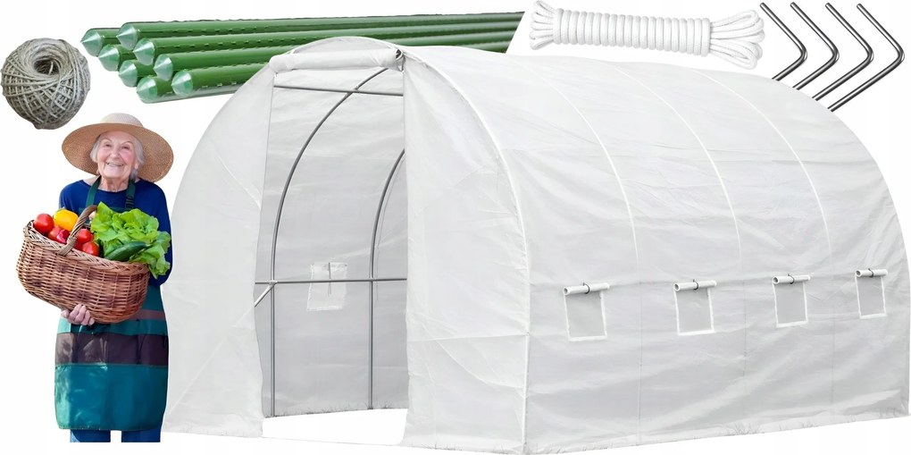 TRENDIE Fóliovník 2,5x4m bílý STANDARD