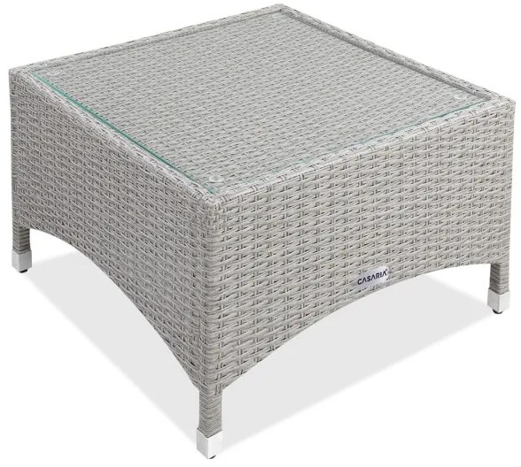 Ratanový stolek RT05 béžový 58 x 58 x 42cm