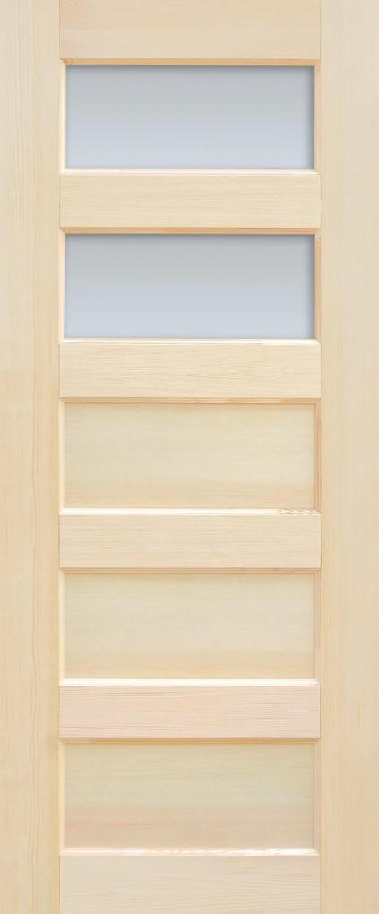 Posuvné Interiérové dveře Radex dřevěné ISTRIA 2S Šířka dveří: 70 cm
