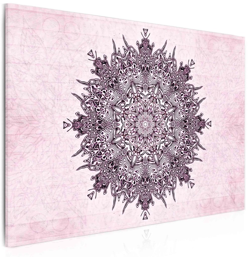 InSmile ® Obraz mandala PINK Velikost (šířka x výška): 60x40 cm