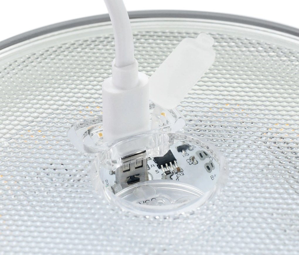 Tchibo - Bateriová stolní lampa s Led, šedá