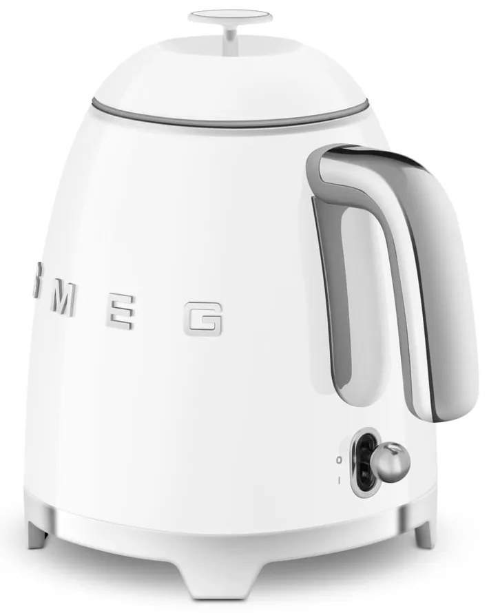 Bílá rychlovarná konvice z nerezové oceli 800 ml Retro Style – SMEG