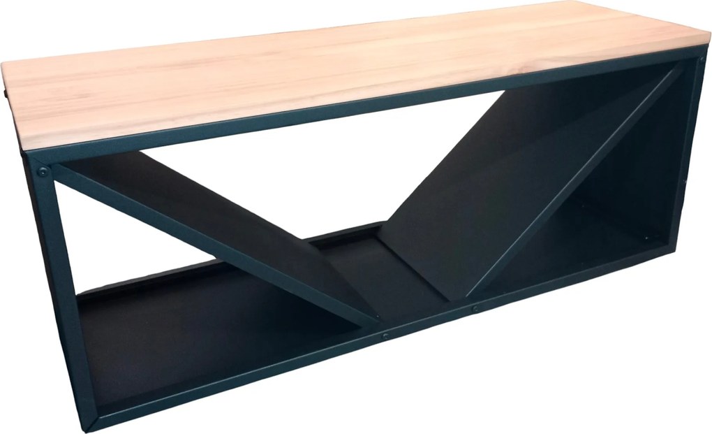 IQ Garden Stojan na dřevo s lavicí 104 cm IGNIRA 327266