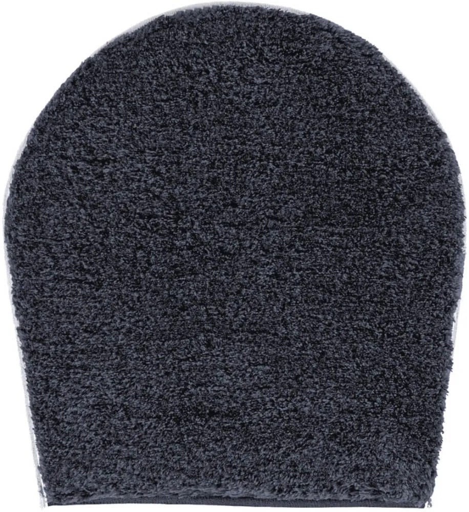 GRUND Koupelnová předložka MELANGE granitová Rozměr: 47x50 cm - na víko od WC nebo jako podsedák na židli
