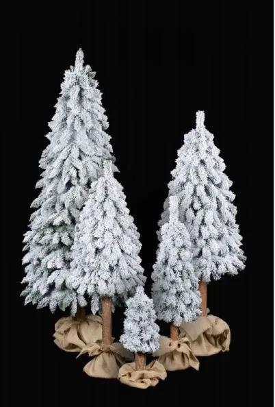 Foxigy Vánoční stromek na pařezu Smrk horský 210cm Snowy