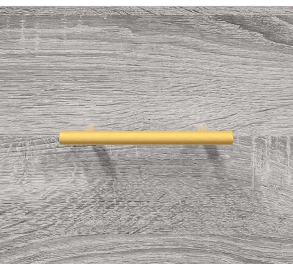 Skříň highboard šedá sonoma 69,5 x 34 x 180 cm kompozitní dřevo,  3195897