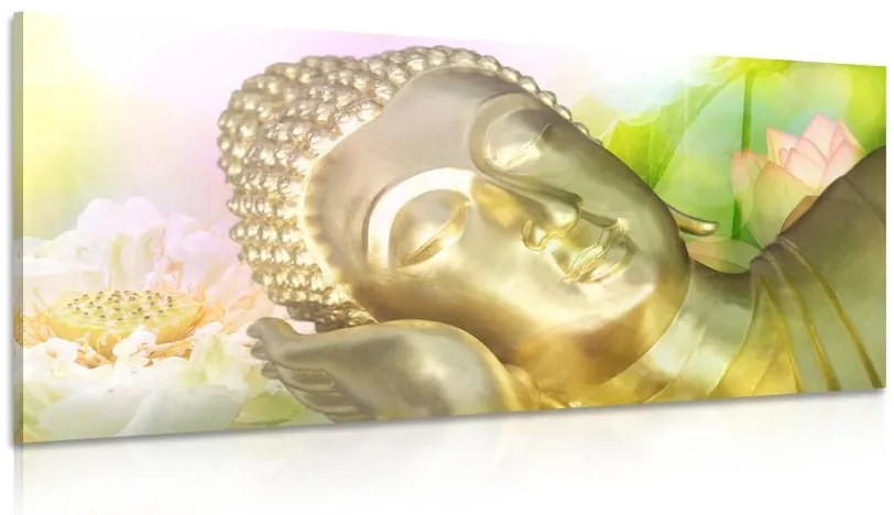 Obraz spící Budha