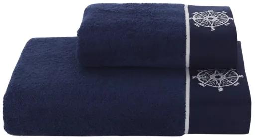 Ručník MARINE LADY 50x100 cm - Tmavě modrá, Soft Cotton