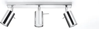 Bodové svítidlo SOLLUX Ring 3 GU10 3x40W bez zdroje SL.0729 chrom