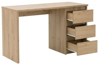 Psací stůl se zásuvkami dub artisan OPEN 2