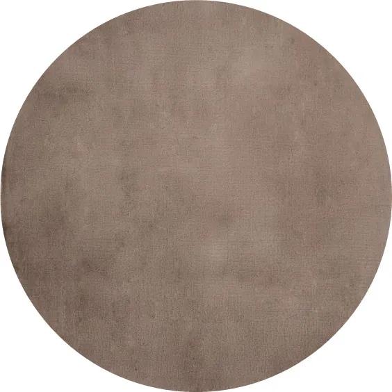 Obsession koberce Kusový koberec Cha Cha 535 taupe kruh ROZMĚR: 80x80 (průměr) kruh