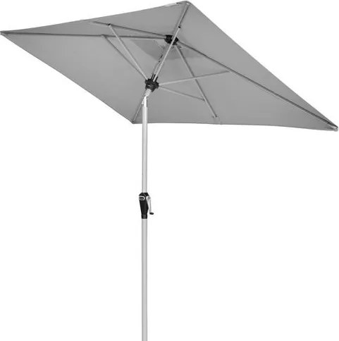 Doppler ACTIVE zahradní slunečník 210 x 140 cm šedá