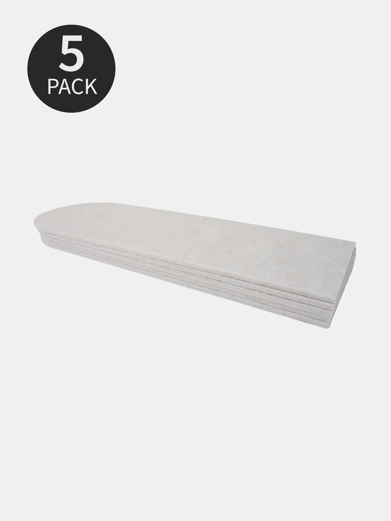 Sinsay - Sada filcových nástěnných panelů 5 pack - béžová
