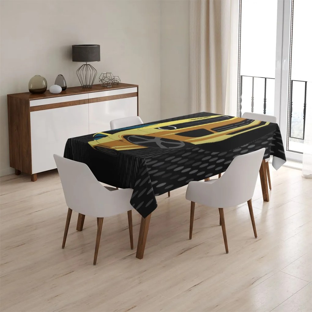 Sablio Ubrus Chevrolet Camaro Puntíky - 90x90 cm