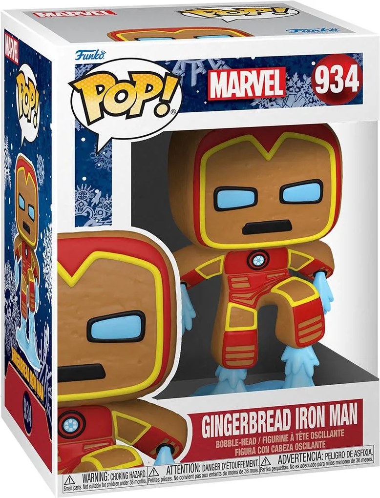 Funko pop marvel: holiday- iron man